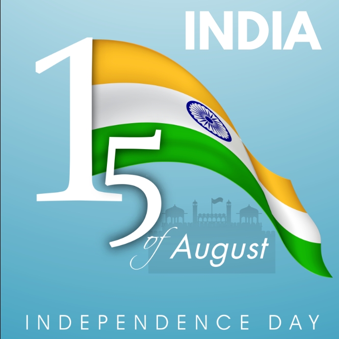 15 august wishes template | PosterMyWall