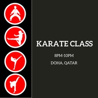 Karate Class Instagram Post Template | PosterMyWall