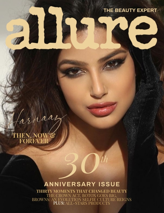 Copy of 150222 Allure magazine cover customizable tem | PosterMyWall