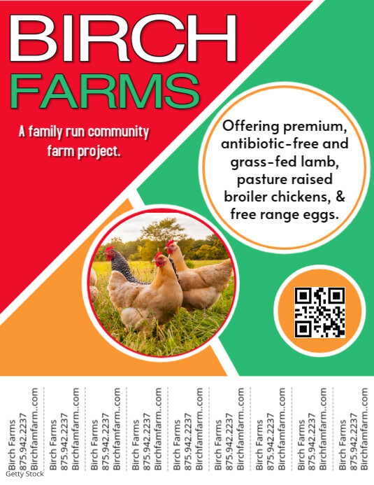 Copy of Birch Farms | PosterMyWall