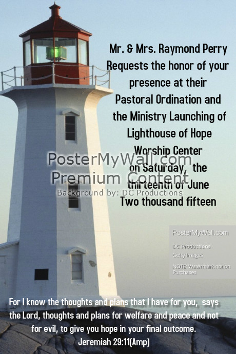 Ministry Launch | PosterMyWall