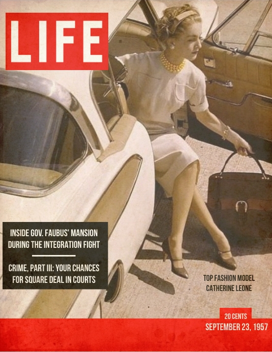 151022 50s Life Magazine cover template | PosterMyWall