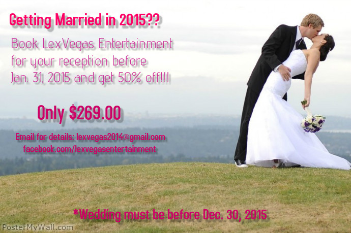 2015 Wedding Promo | PosterMyWall