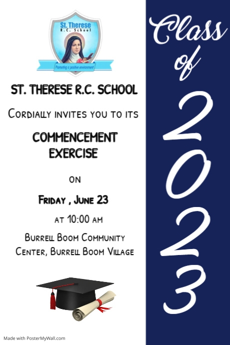 Copy of GRADUATION POSTER | PosterMyWall
