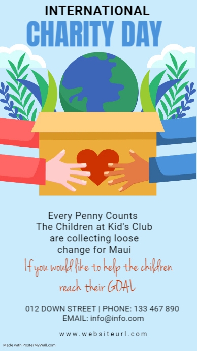 Copy of Charity day,charity,donation,event | PosterMyWall