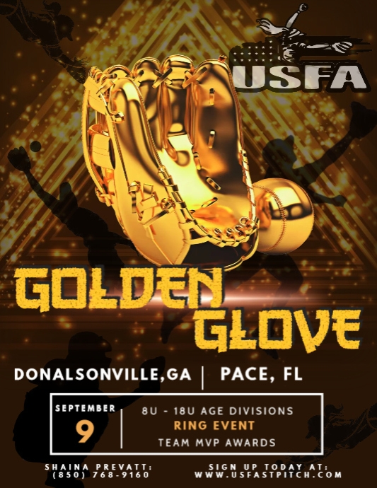Copy of Golden Glove Flyer | PosterMyWall