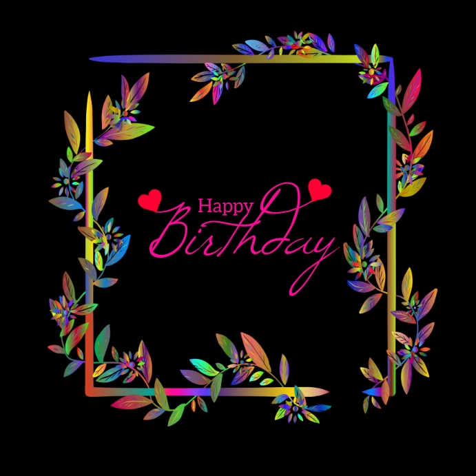 157 HBD Template | PosterMyWall