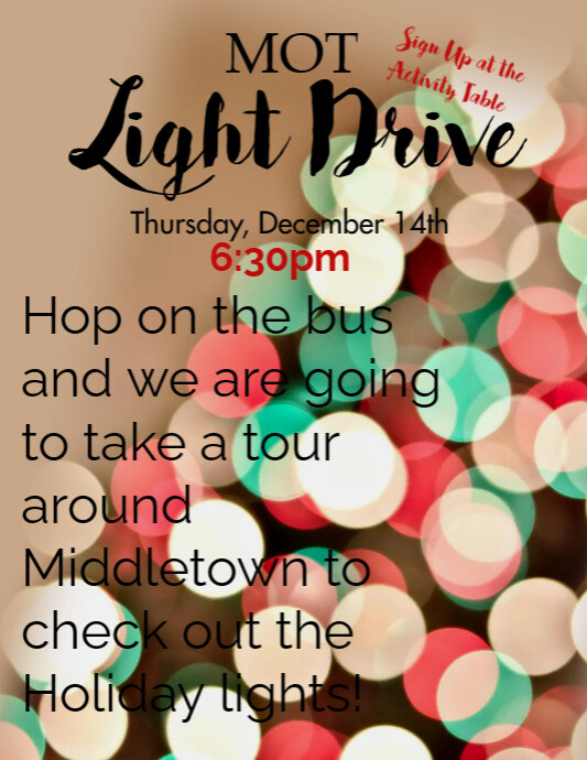 MOT Light Drive | PosterMyWall
