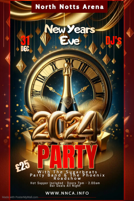 new year eve party poster free | PosterMyWall