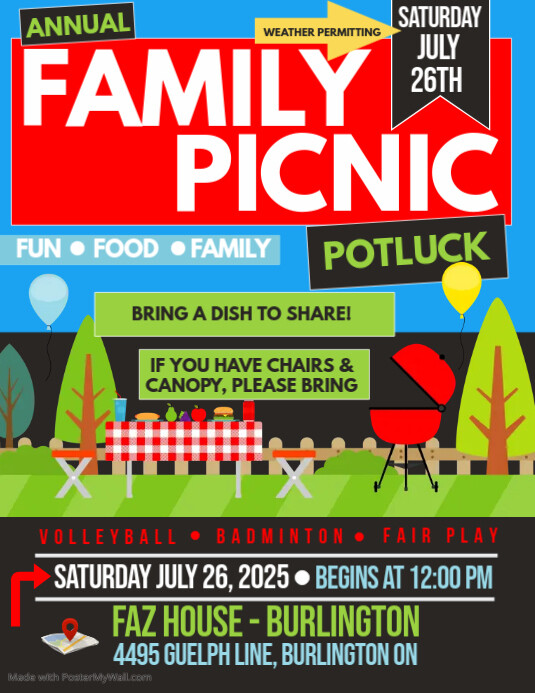 Family Picnic | PosterMyWall