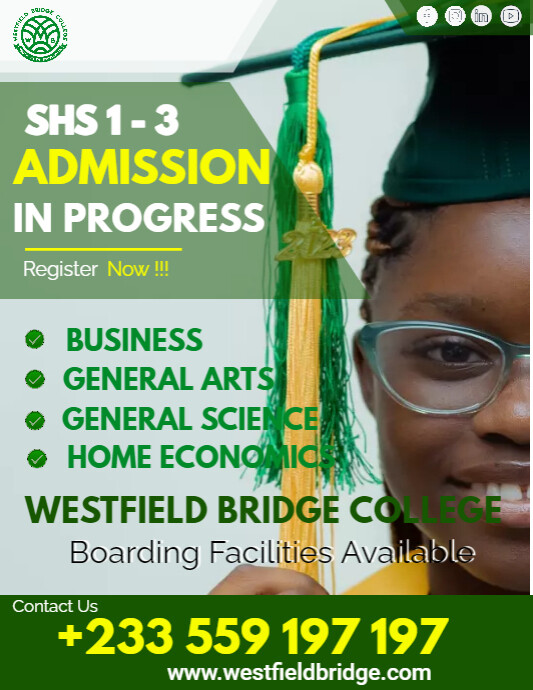 WBC Admissions Flyer 2023 | PosterMyWall
