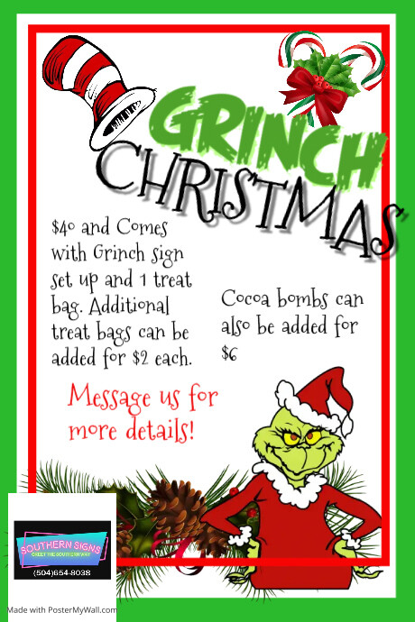 Copy of Grinch | PosterMyWall