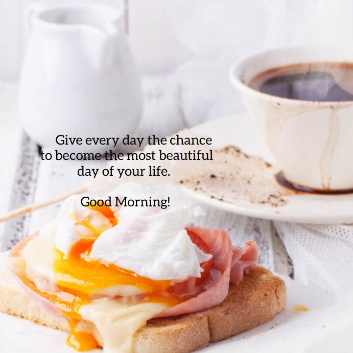 Copy of 158 Good Morning | PosterMyWall