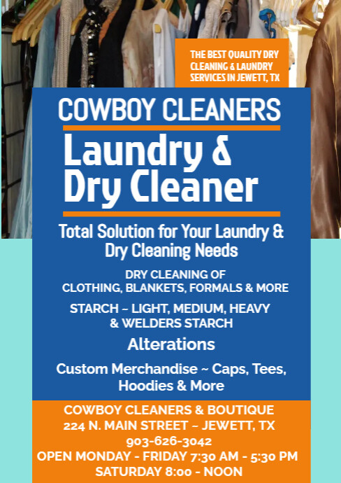 Laundry & Dry Cleaner Flyer Template | PosterMyWall