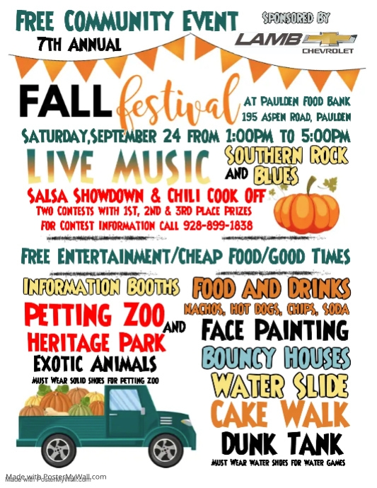 Copy of Copy of Fall Festival Flyer (1) | PosterMyWall