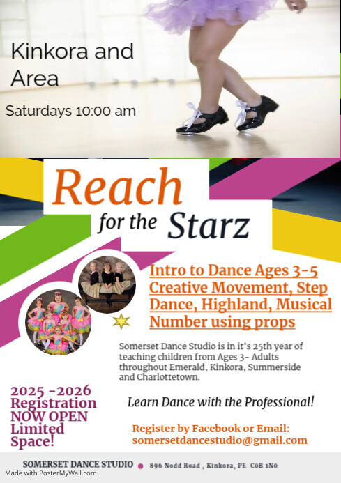 Dance Class Flyer | PosterMyWall