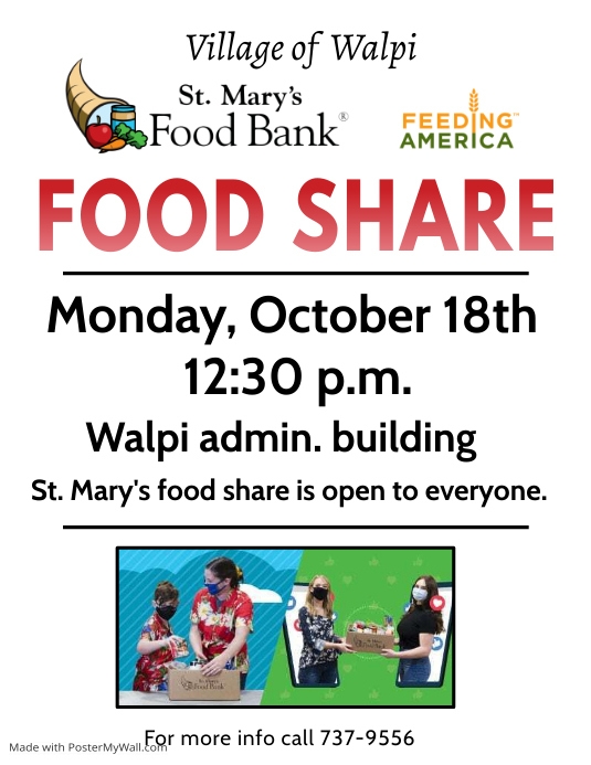 Copy of St. Mary's food share | PosterMyWall