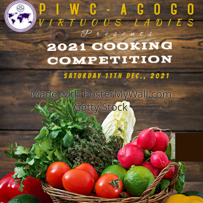Cooking Competition | PosterMyWall