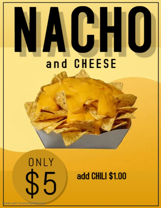 Copy of Nacho Night Special Flyer Template | PosterMyWall