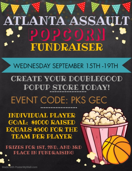 Copy of Popcorn Flyer Fundraiser | PosterMyWall