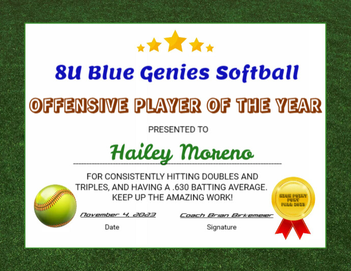 Copy of Hailey M. | PosterMyWall