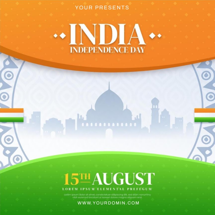 15th august Template | PosterMyWall