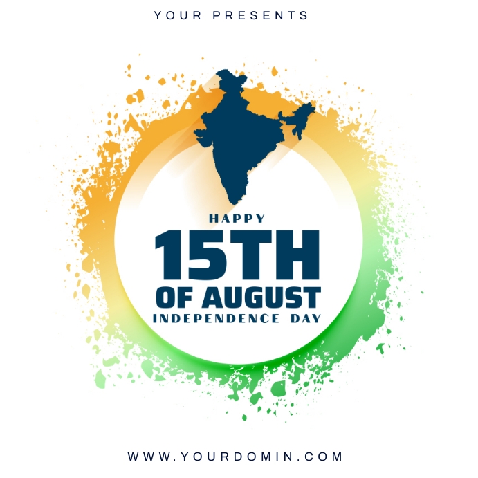 15th august Template | PosterMyWall