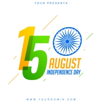 15th august celebration Template | PosterMyWall