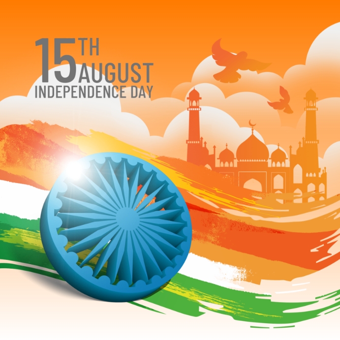 15th august independence day Template | PosterMyWall