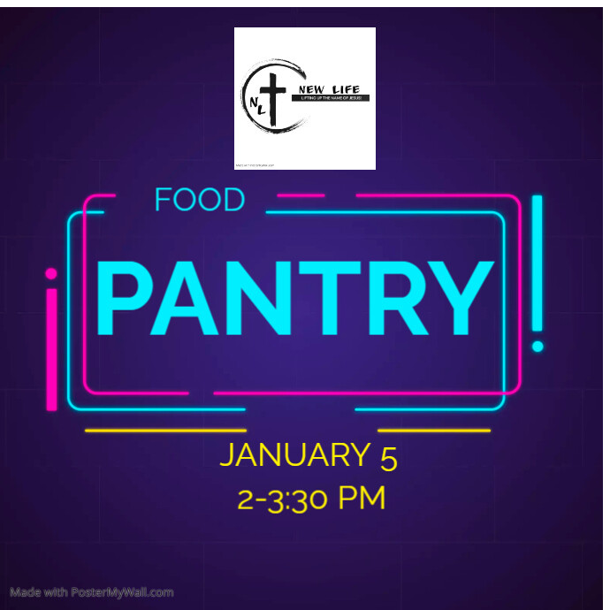 Copy of FOOD PANTRY | PosterMyWall