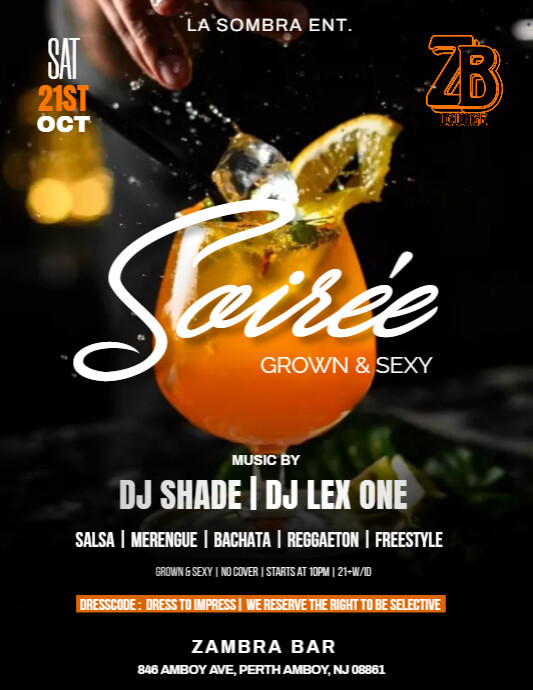 SOIREE | PosterMyWall