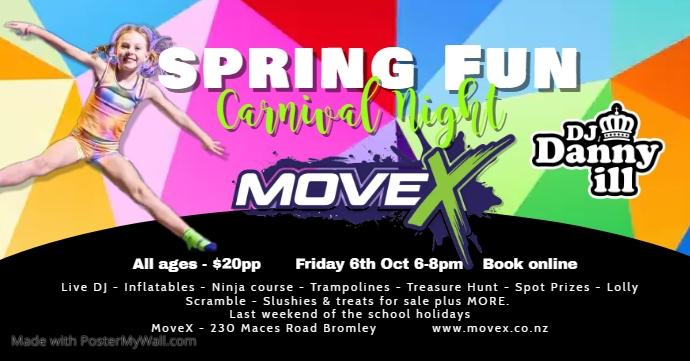 Spring Carnival Facebook Event cover 2 | PosterMyWall