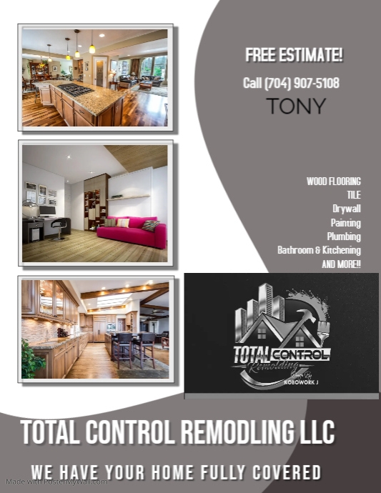 Copy of Flooring and Tile Advertisement Flyer | PosterMyWall