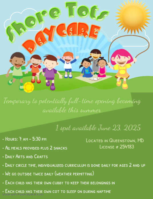 Copy of Copy of Daycare Flyer | PosterMyWall