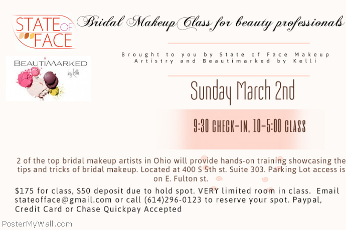 makeup class | PosterMyWall