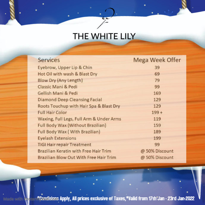 Copy of winter sale ad | PosterMyWall