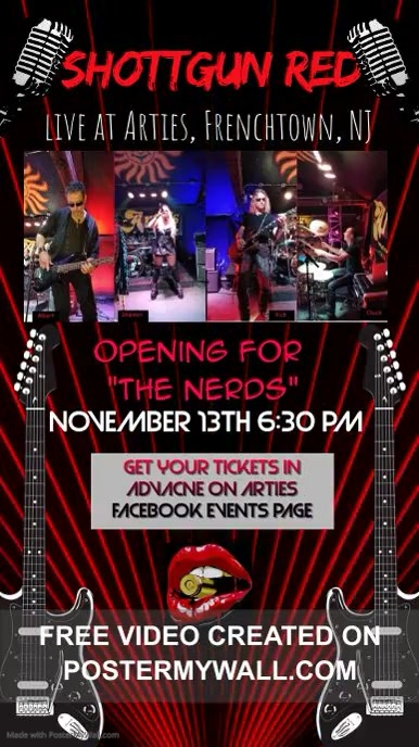 Copy of Live Stream Band | PosterMyWall