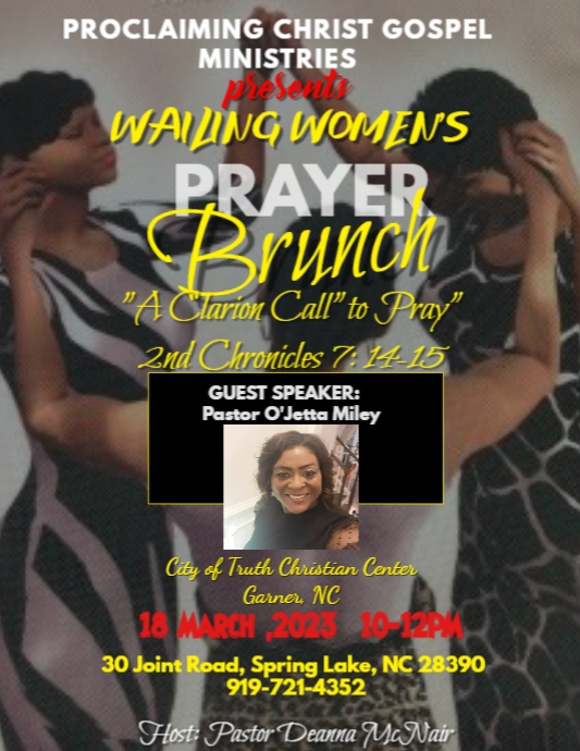 Copy of Prayer Breakfast 2018 Program Cover | PosterMyWall