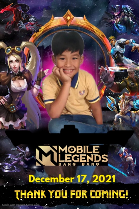 Copy of Mobile Legends Poster | PosterMyWall