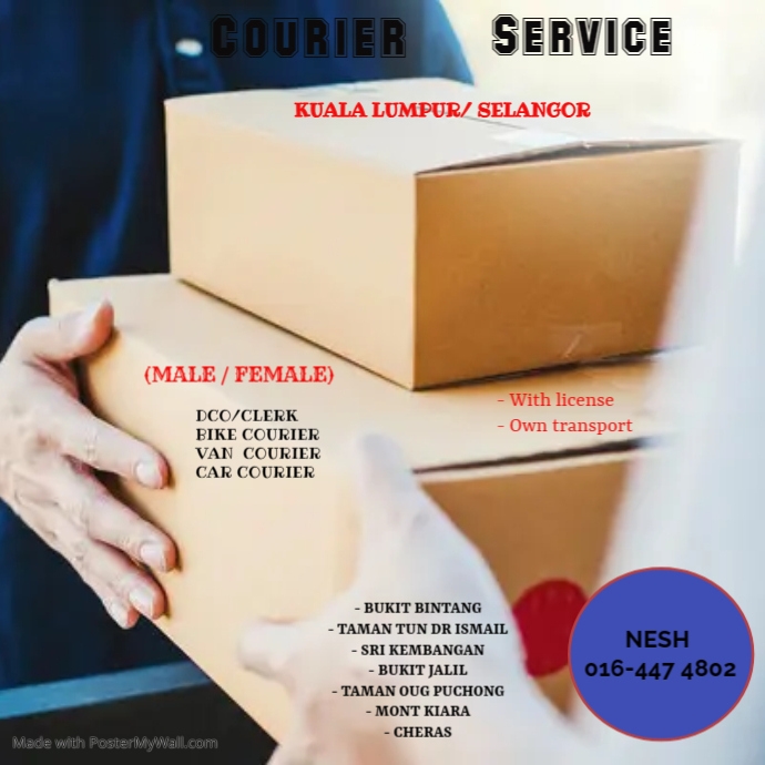 Delivery Services | PosterMyWall