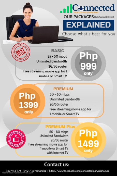 Internet packages (1) | PosterMyWall