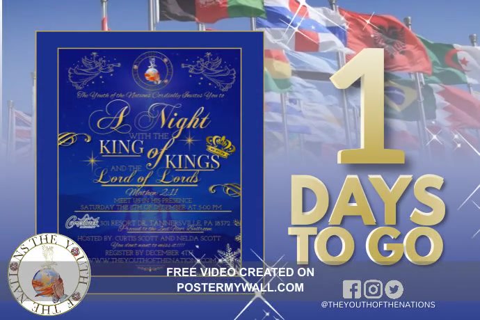 Counting days flyer | PosterMyWall