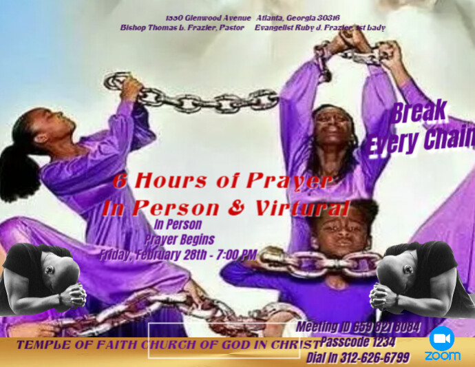 prayer revival conference | PosterMyWall