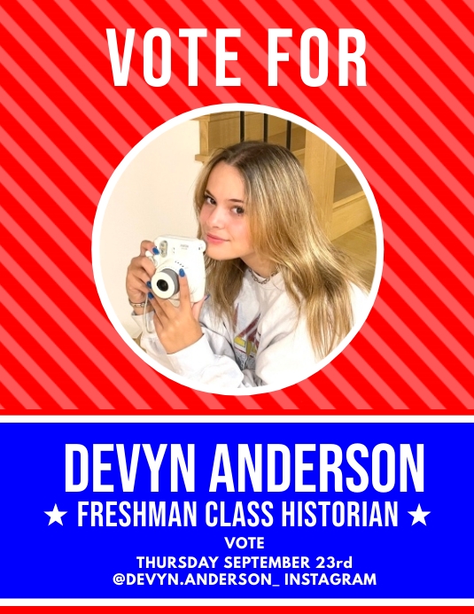 Copy of Copy of School Council Election Flyer Template | PosterMyWall
