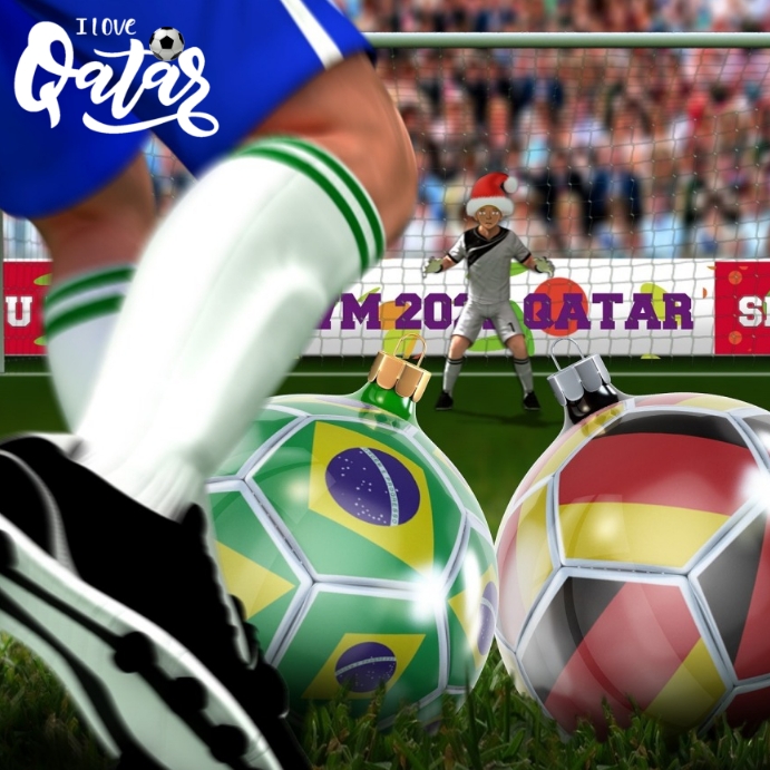 168 QATAR FIFA (LOGO: belong to the owner) Template | PosterMyWall