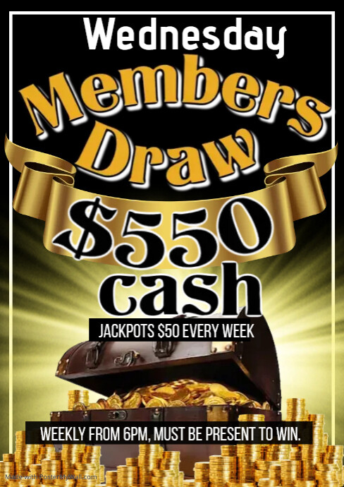 Copy of Members Draw | PosterMyWall