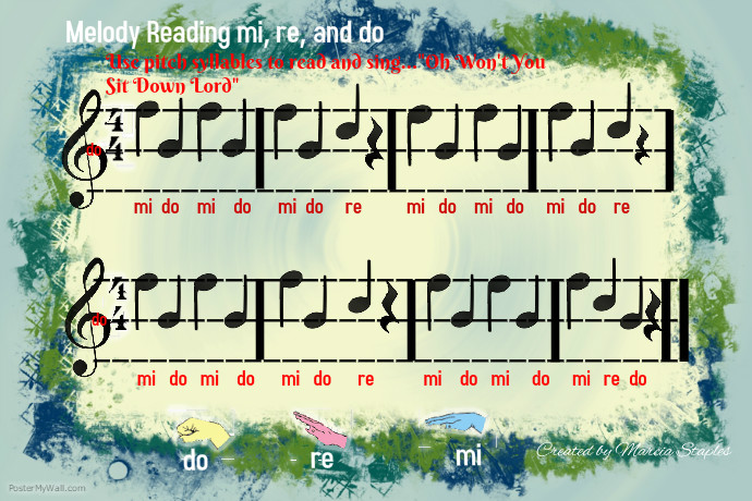 Melody Reading | PosterMyWall