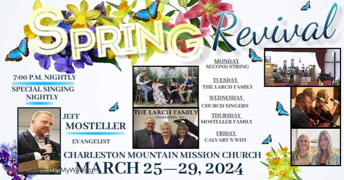2024 Spring Revival Shared Image | PosterMyWall