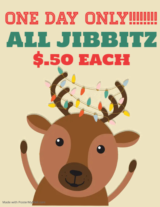 Reindeer merry Christmas flyer template | PosterMyWall