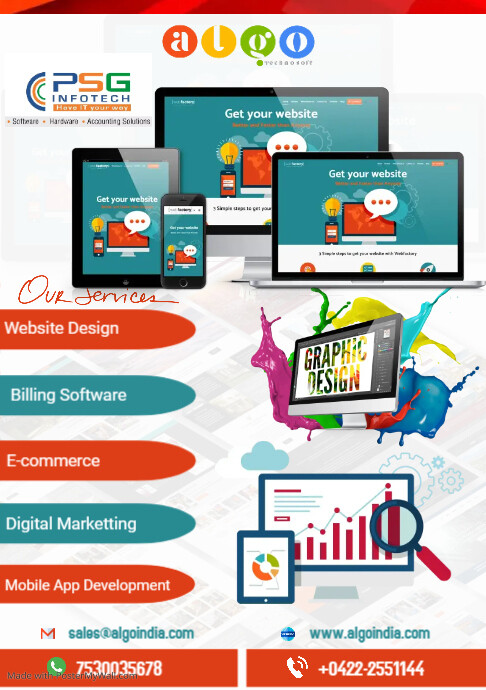 Copy of A5 Web Design Flyer | PosterMyWall